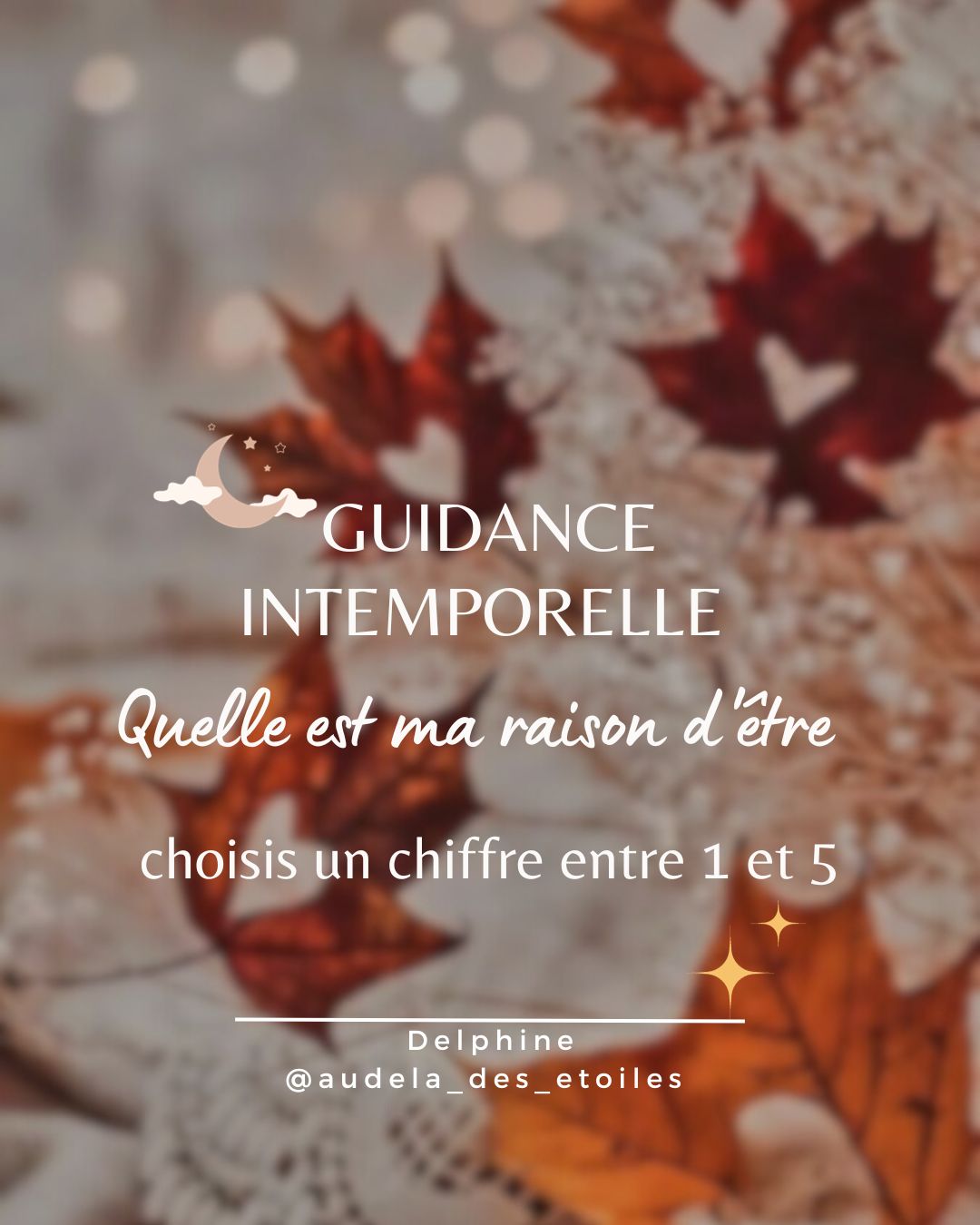 Guidance intemporelle : ma raison d'être
